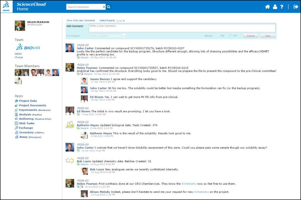 BIOVIA – 科学信息学 - 达索系统成都百世慧科技有限公司