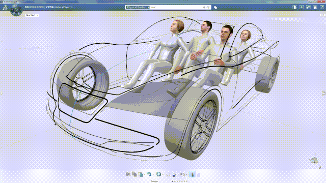 CATIA 2020新增功能介绍：Natural Sketch 和 Imagine & Shape - catia达索系统工业产品设计软件
