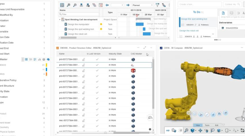 ENOVIA - 达索系统CATIA与PLM和MES及CAE软件