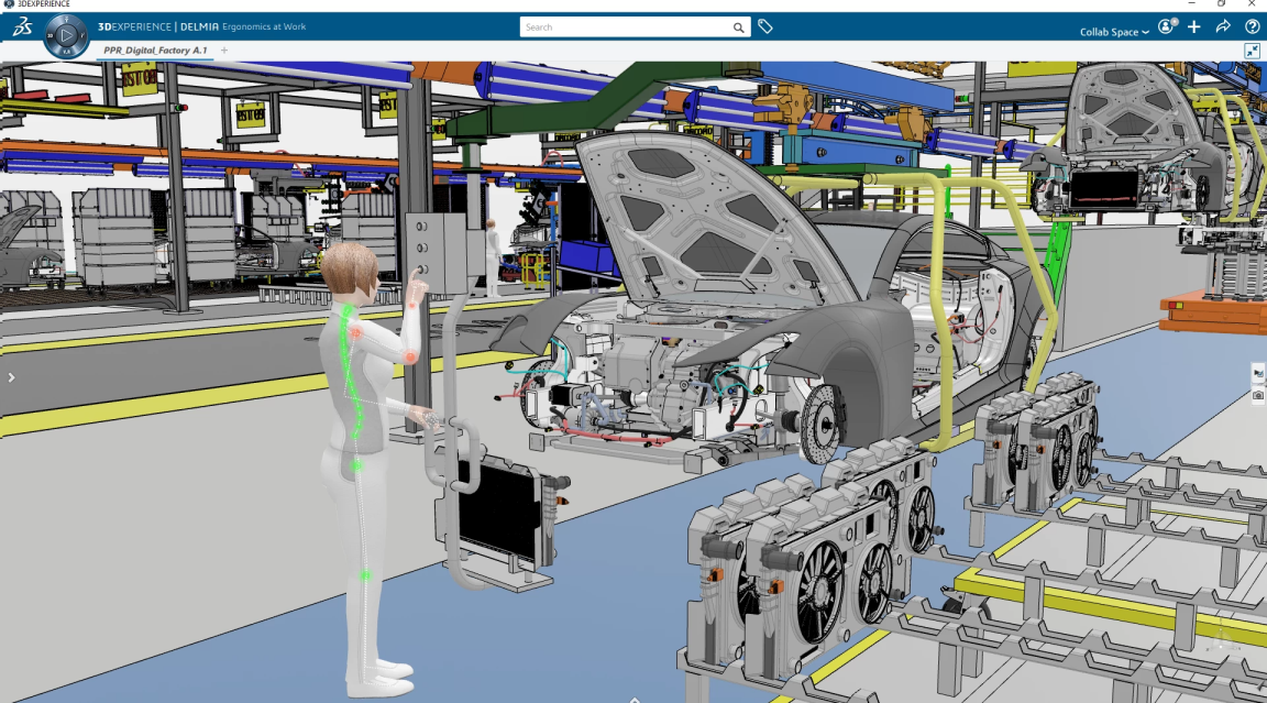 工厂布局设计师 Plant Layout Designer（PLA)） - 达索系统CATIA与PLM和MES及CAE软件