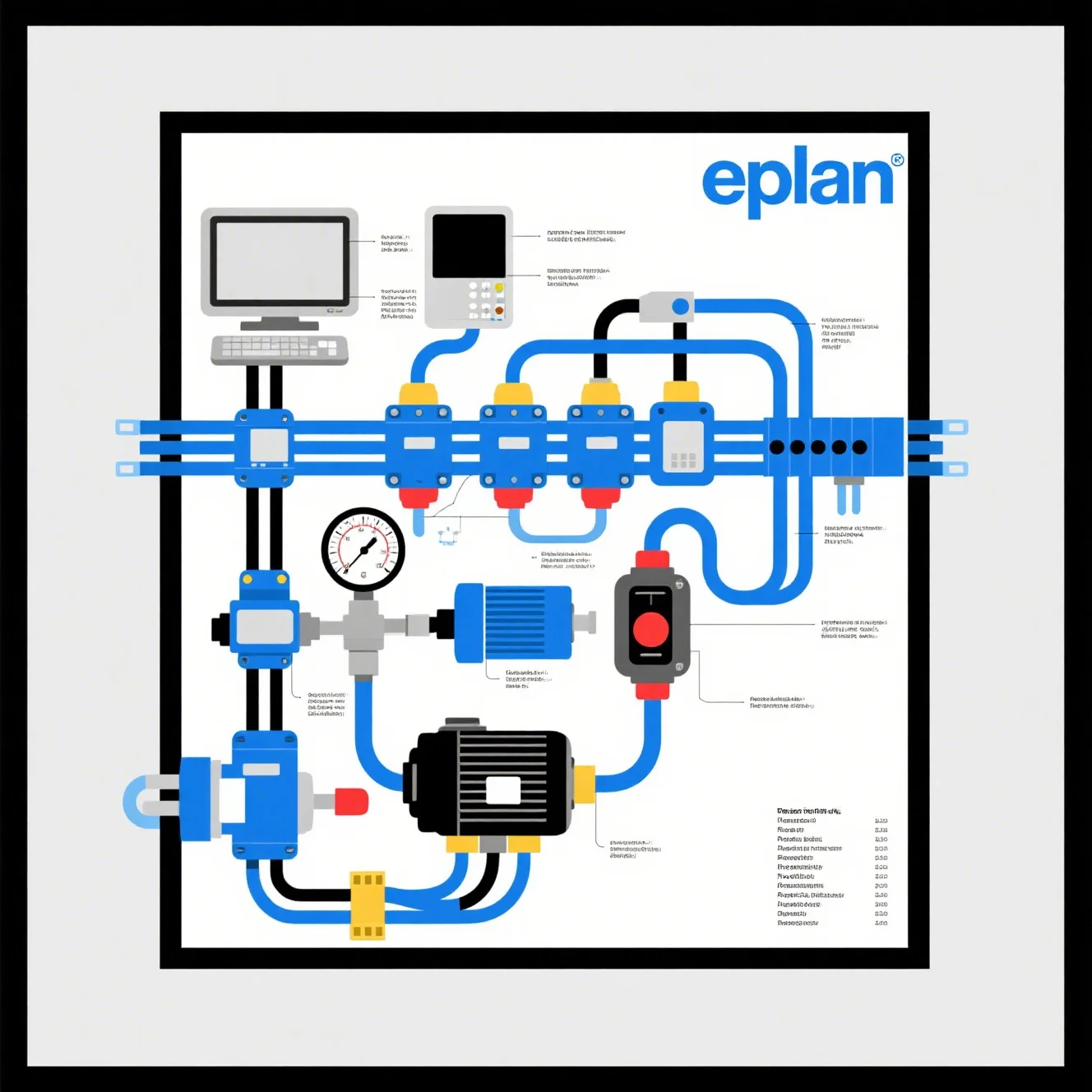 EPLAN eVIEW：便捷的工程数据查看、标记与协作工具，支持跨部门基于浏览器进行项目评审与沟通。